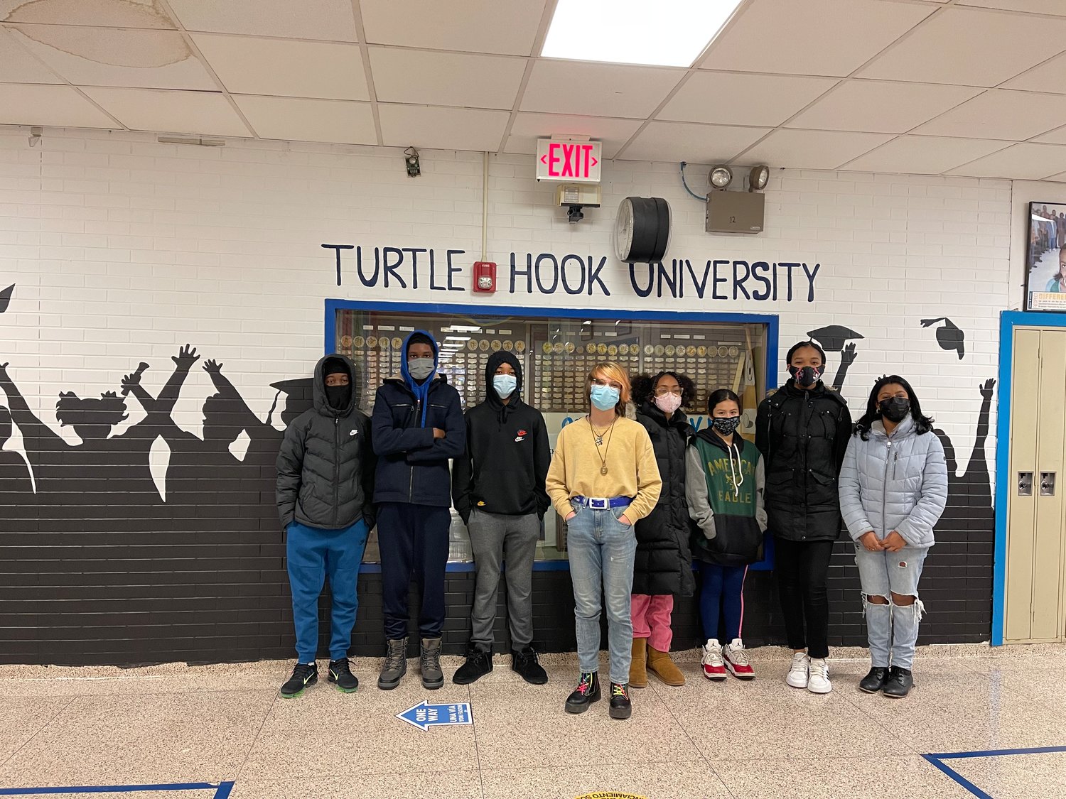 Turtle Hook Middle School Students Makeover Their Hallways Herald 